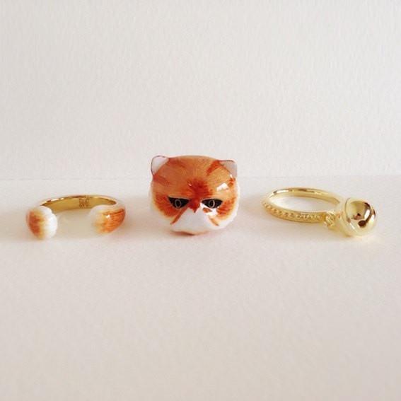 maryloustore-ring-mary-lou-orange-persian-cat-with-bell-trio-ring ...